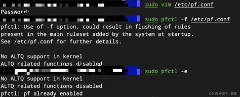 macos 12 开放指定端口 指定ip访问 mac 开放端口 csdn博客