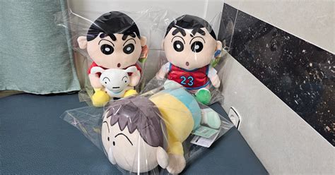 짱구는 못말려 짱구 중형인형이랑 맹구 중형인형 새거 팔아요 신사동 유아동 당근 중고거래