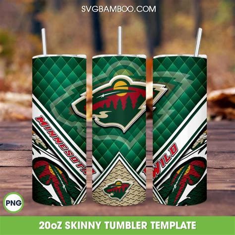 Nhl Minnesota Wild Tumbler Template Png