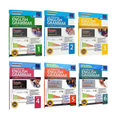 Learning English Grammar Workbook Sap Learning Grammar Singles Book