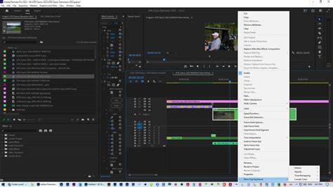 Show Clip Keyframes Time Remapping Speed Menu It Adobe Community 13949285