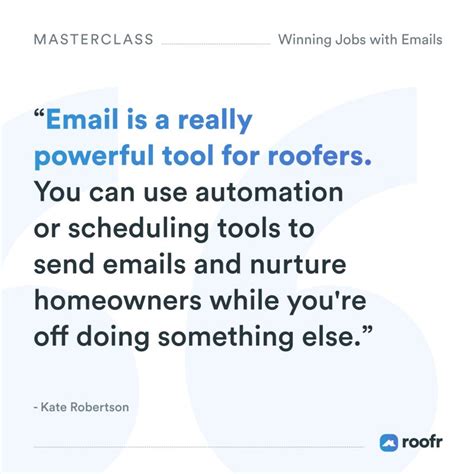 roofr on linkedin winning jobs with emails best practices and roofr