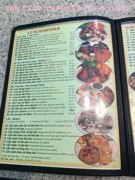 Online Menu Of Seapot Lau Oc Hai San Restaurant San Jose California