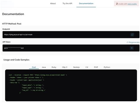 Product Update Introducing Pii Masking Api Secure And Compliant Data