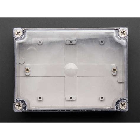 Large Plastic Project Enclosure Weatherproof With Clear Top