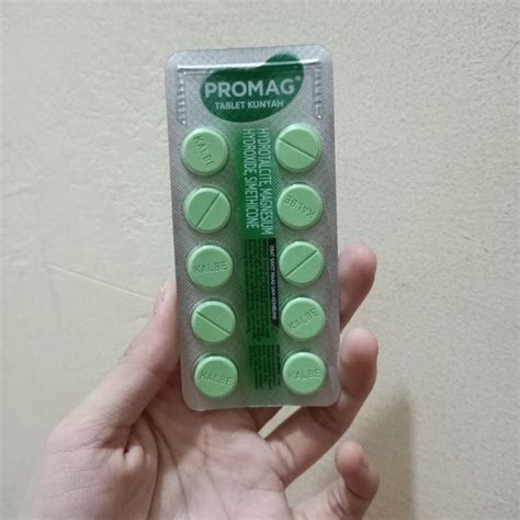Jual Promag Tablet Obat Maag Strip Tablet Shopee Indonesia