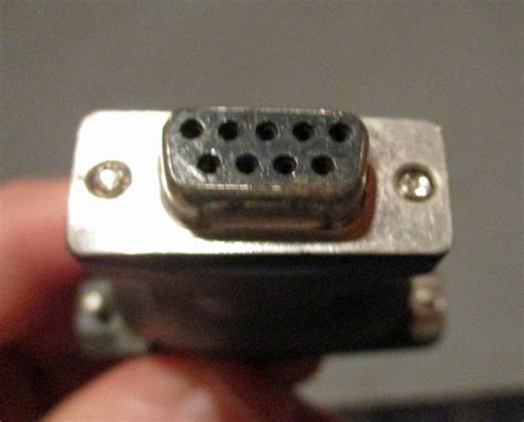 Connector Computer Db 25 Serial Com Port Male X De 9f Female