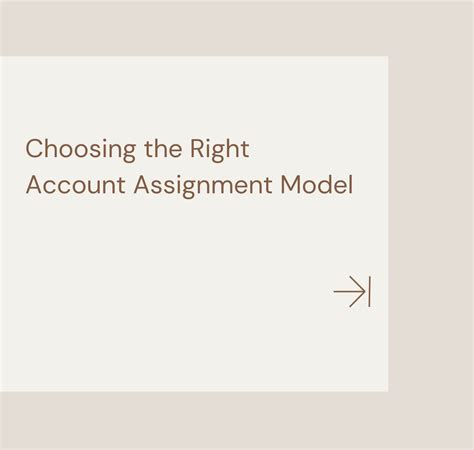 Choosing The Right Account Assignment Model In 2024 Accountaim