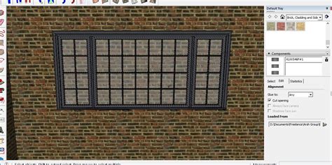 Cutting Opening Window Component Pro SketchUp Community