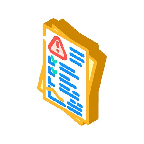 Mitigation Plan Risk Isometric Icon Vector Illustration 32519293 Vector Art At Vecteezy