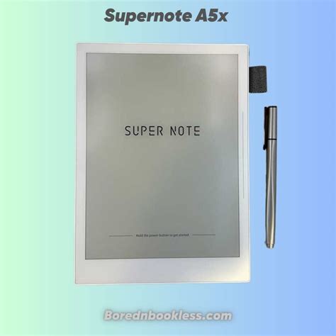 Ratta Supernote Review A5x What All You Should Know Borednbookless