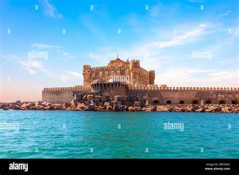 Citadel Of Qaitbay Famous Medieval Fort Built On The Place Of