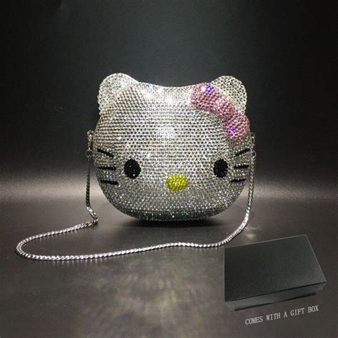 Hello Kitty Rhinestone Dinner Bag