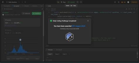 Zaki Zaidi On Linkedin Leetcode Augustchallenge Coding Programming
