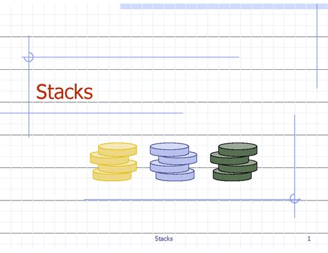 Data Structures And Algorithms Exploring Stacks And Spans Stacks Abstract Data Types Adts
