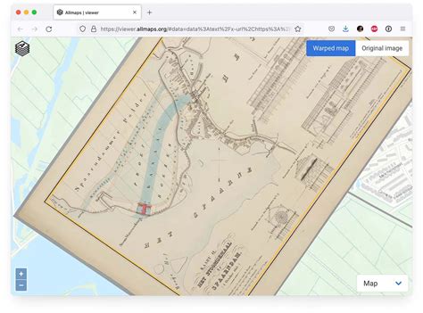 Allmaps Curating Georeferencing And Exploring For Iiif Maps