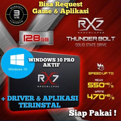 Jual Ssd Gb Siap Pakai Shopee Indonesia