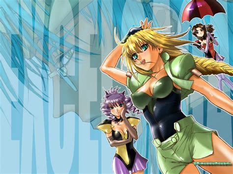 Excel Hyatt Elgala And Ilpalazzo Excel Saga Drawn By Rikudou