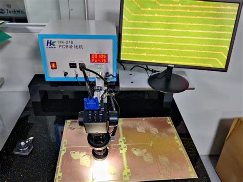 Microscope Camera In The Patching Machine The Eyes Of Precision