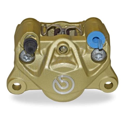 Etrier Arrière Brembo Moulé P232g Or Entraxe 84 Mm Pam Racing