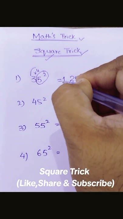 Square Root Educationalvideo Basicmaths Mathstricks Mathematics