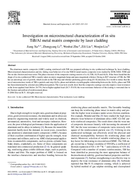Pdf Investigation On Microstructural Characterization Of In Situ Tibal Metal Matrix Composite