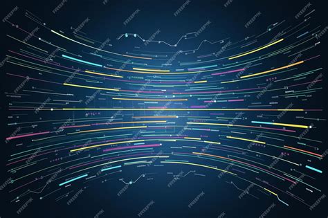 Premium Vector Abstract Digital Technology Background Big Data