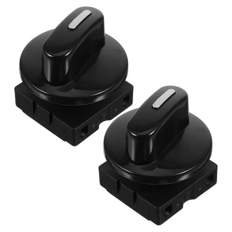 Worgeous 2set Rotary Switch 4 Position 3 Speed Universal Speed Selector With Knob Compatible