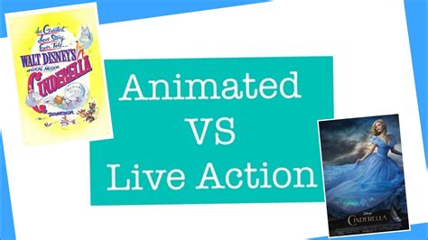 Animated Vs Live Action Youtube
