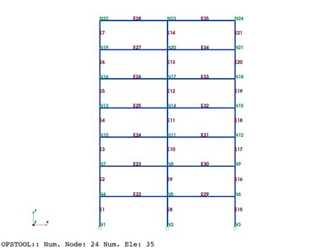 Two Dimensional Moment Frame Analysis Opstool 1018 Documentation