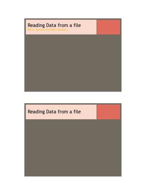 3 Reading Data From Files Pdf