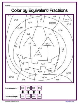Halloween Color By Number Fifth Grade Color By Multiplication And Rounding