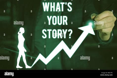 Writing Note Showing What S Your Story Question Business Concept For Asking Demonstrating About
