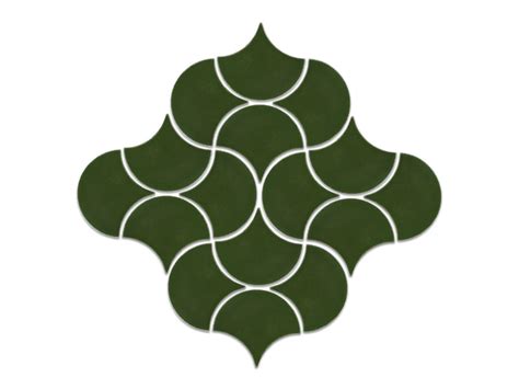 Medium Wave Tile Mercury Mosaics