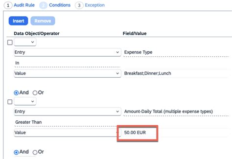 Limit And Currency Audit Rule Sap Concur Community