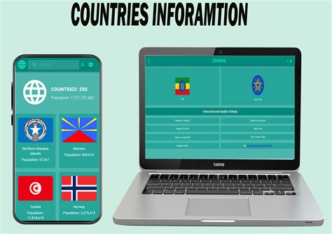 Github Zewdu Countries Info A React And Redux Mobile Web App That Leverages A Rest Api To
