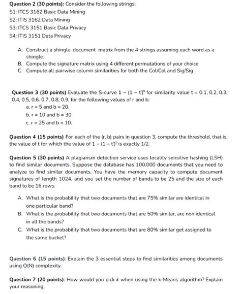 Solved Question 2 30 ﻿points Consider The Following