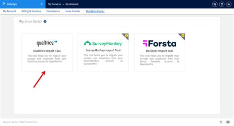 Qualtrics Import Tool Api Questionpro Help Document