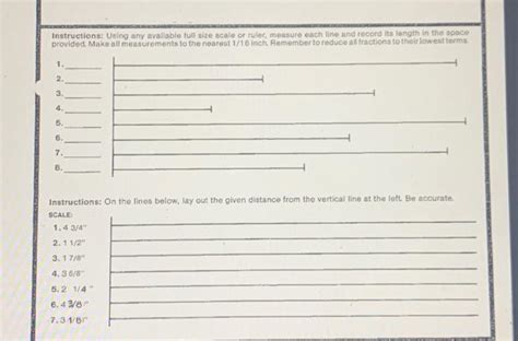 Solved Instructions Using Any Avallable Full Size Scale Or