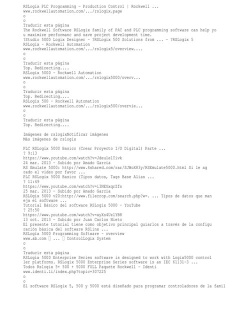 Rslogix Plc Programming Pdf Controlador Lógico Programable Matlab