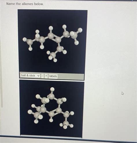 Solved Name The Alkenes Below Chegg Com