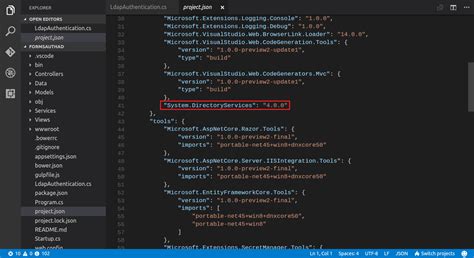 c how to reference system directoryservices assemblies using visual