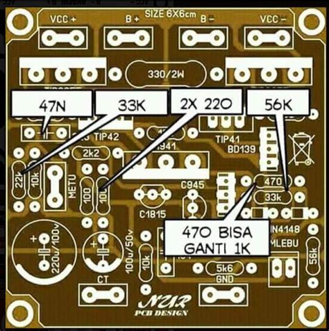 Schematic Power Amplifier And Layout How To Make Audio Power Amplifier Artofit