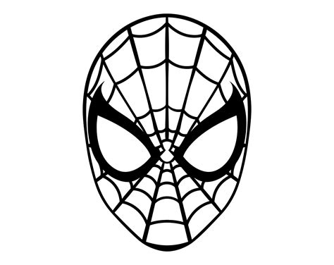 Spiderman Svg Spiderman Outline Svg Spiderman Face Svg Spiderman
