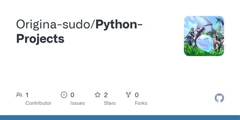 Github Origina Sudo Python Projects