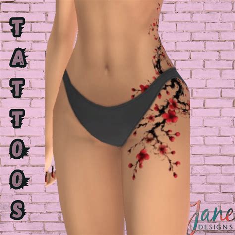 Tattoos By Jane Tj016 Basegame Compatilbe The Sims 4 Create A Sim Curseforge