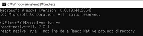 [react native] 리액트 네이티브 개발환경 설정 3 6 react native cli 설치