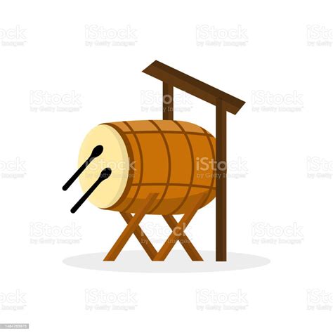 라마단 카림 케투팟 드럼 디자인 및 이드 배경 이드 알 아드하와 인사말 카드 벡터 장식 포스터 라마단 카림 아이콘 Eid