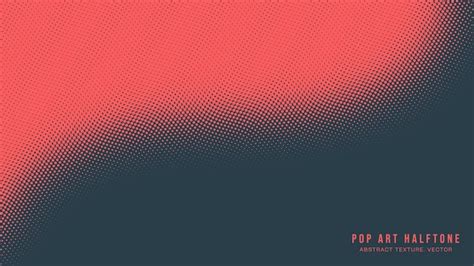 Premium Vector Pop Art Dots Halftone Pattern Vector Curved Border Abstract Background