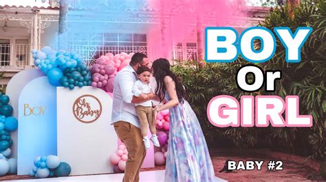 OFFICIAL GENDER REVEAL REVELACION DE SEXO YouTube